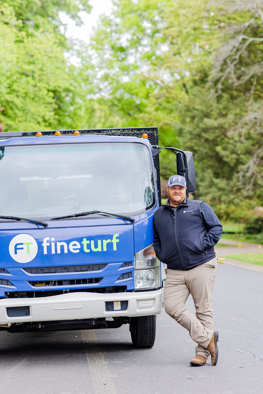 Fine Turf | Charlotte Branding Session for Lawn Care Company