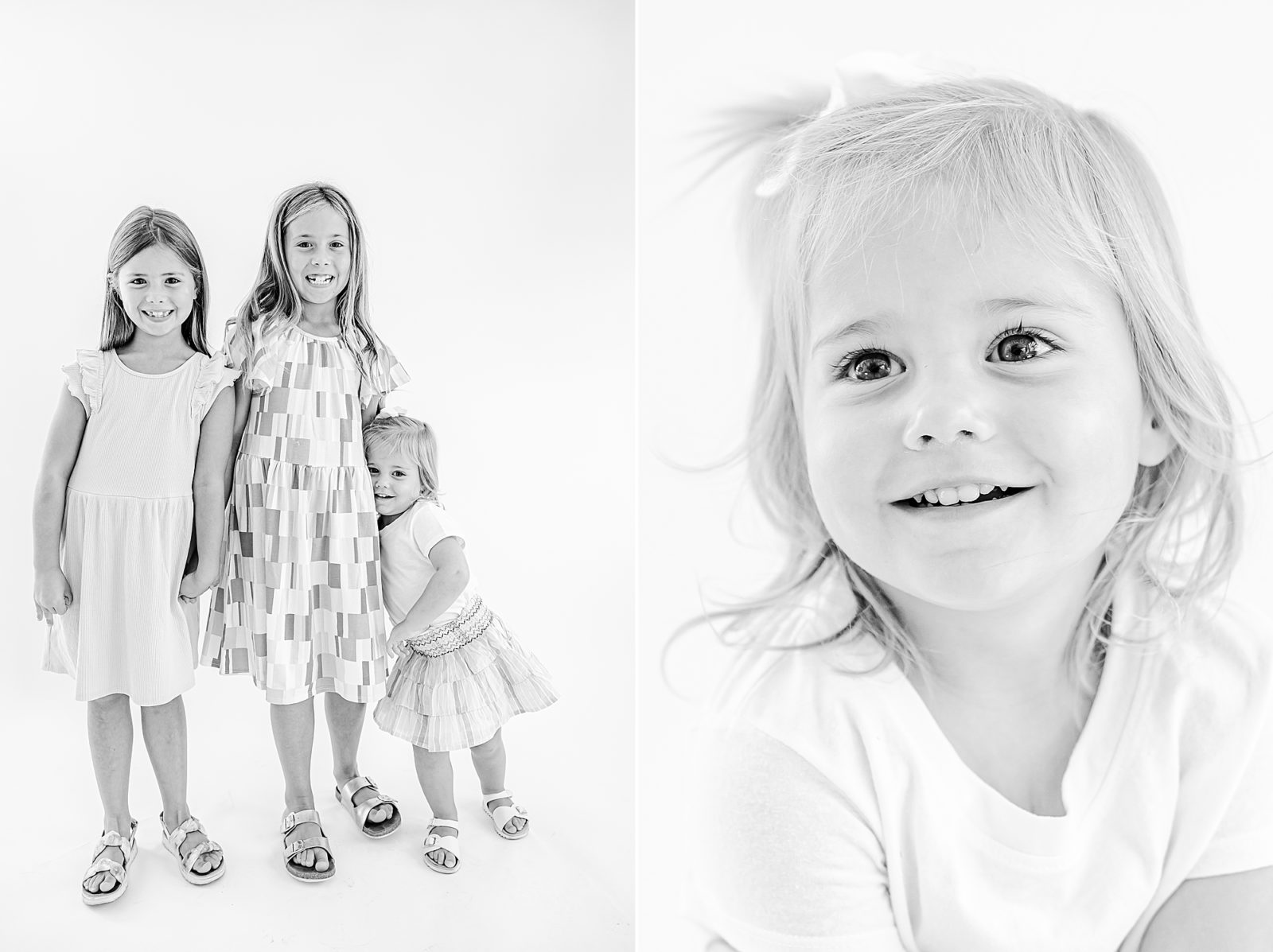 Classic Charlotte Personality Portraits in Black & White